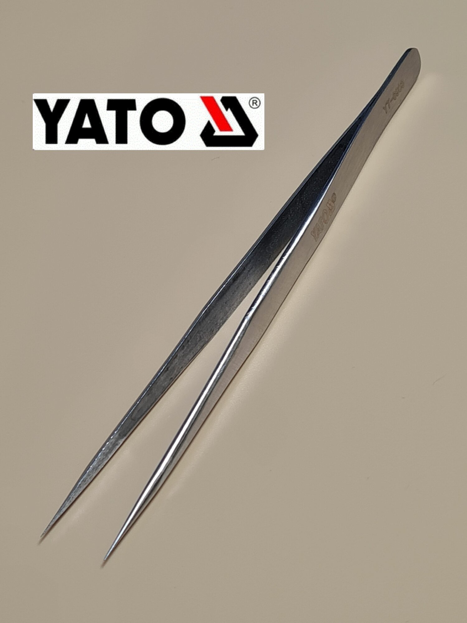 Прямой пинцет Yato 140 мм арт. YT-6903