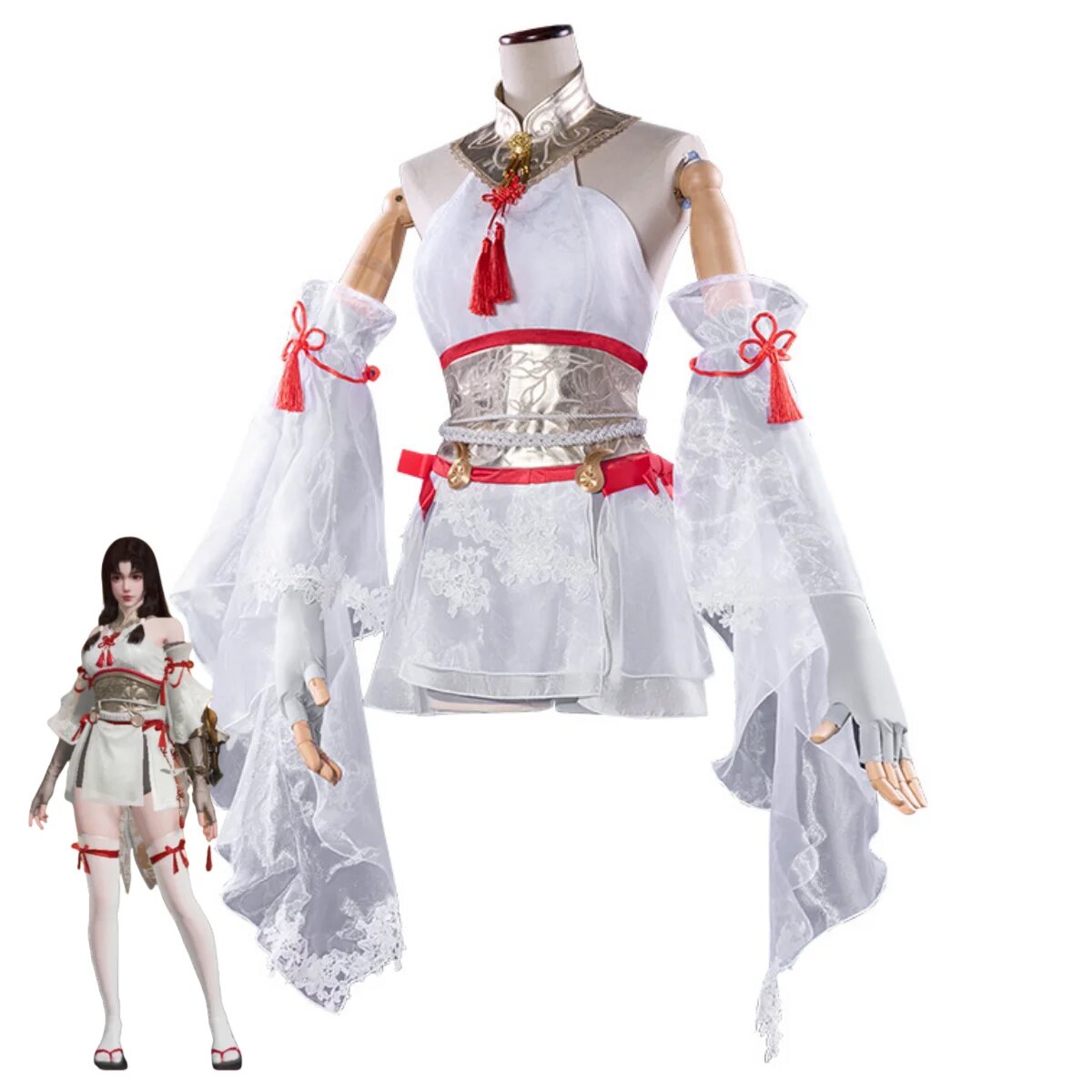 Костюм для косплея Naraka: Bladepoint Tsuchimikado Kurumi XL, suit