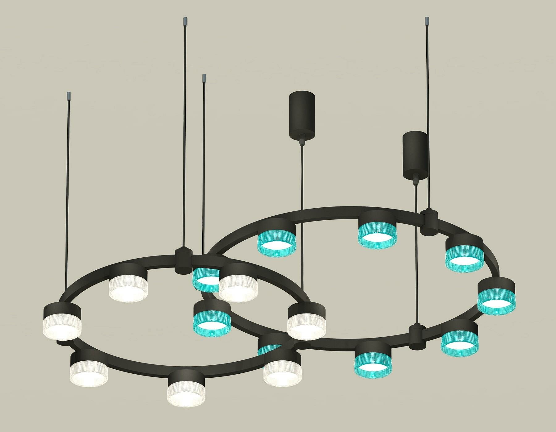 Люстра Ambrella Light XR XR92091300 Светодиодные Техно