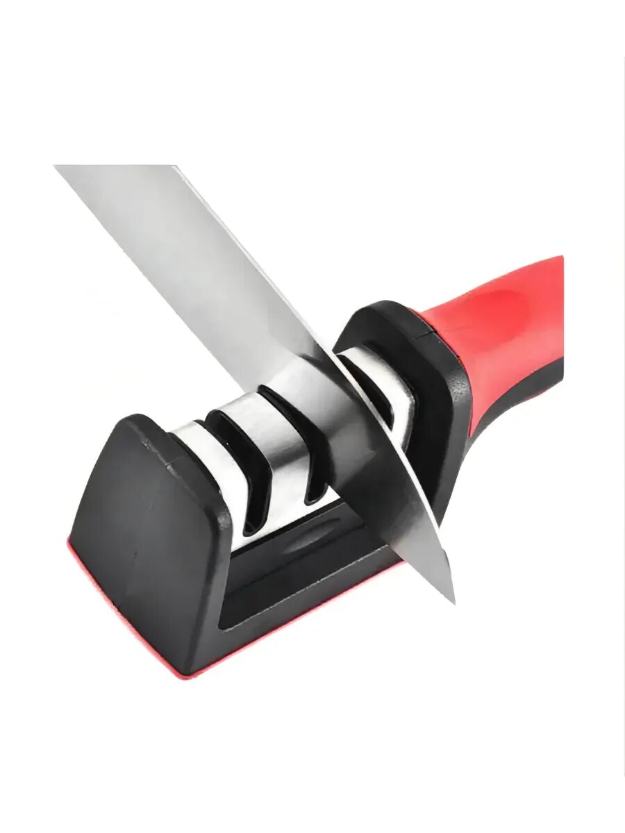 Точилка Chef Ferguson FG-SHA3, с фиксатором и нескользящим основанием, 3 уровня заточки