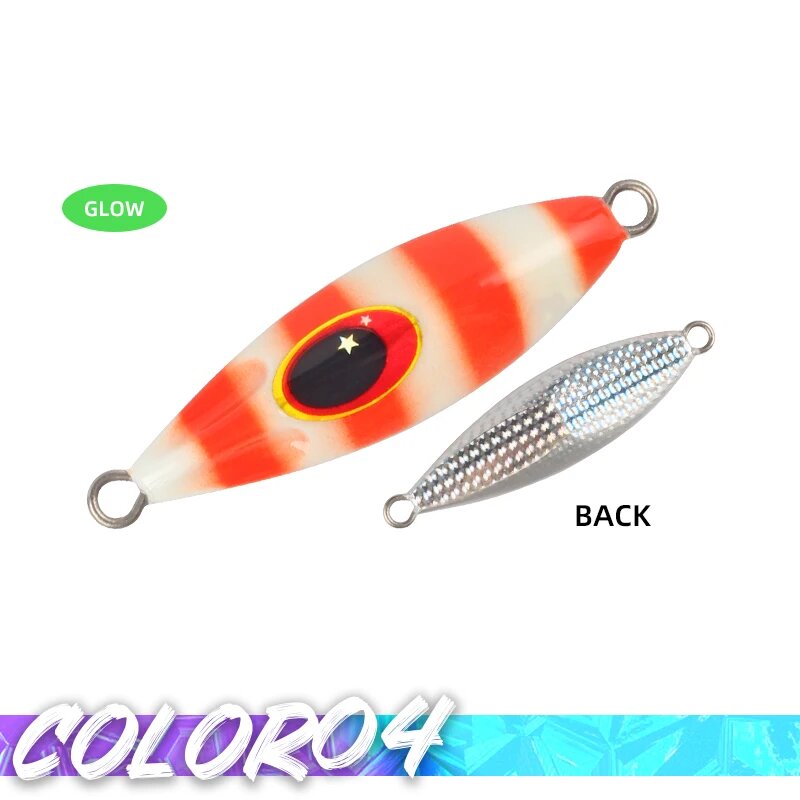Magic Works Sea Metal Jig 7г/15г/30г/40г/60г для морской рыбалки 30g, COLOR 04