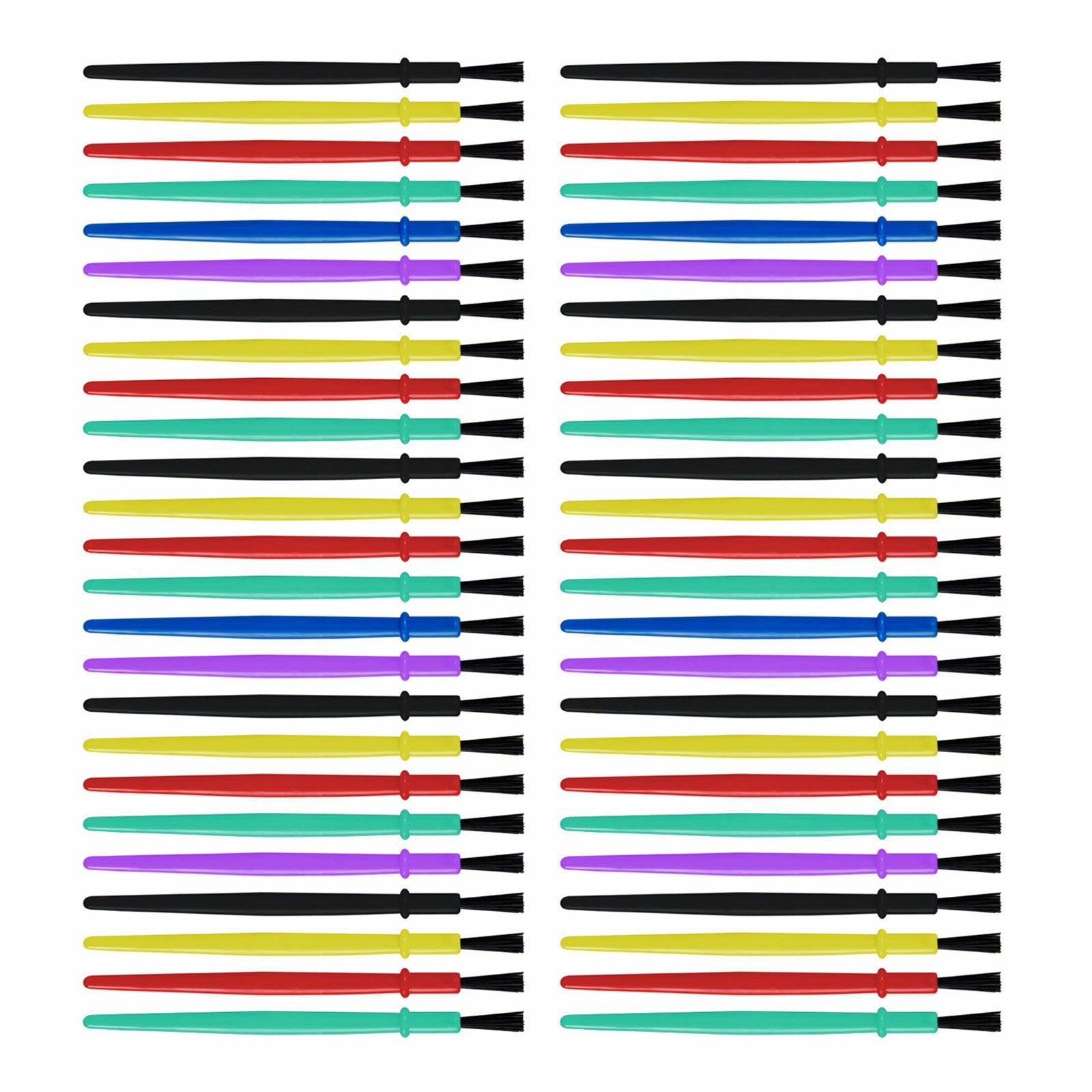 50 шт Набор маленьких кистей для акварели и рисования