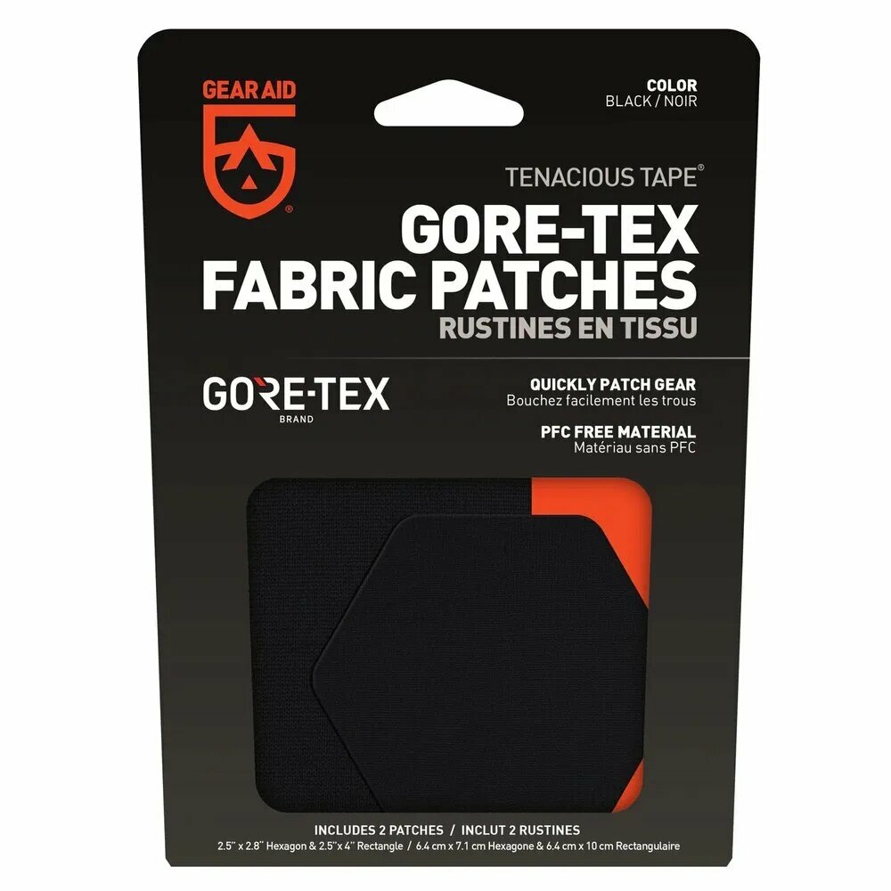 Клейкие заплатки Tenacious Tape GORE-TEX Fabric Patches (Gear Aid)