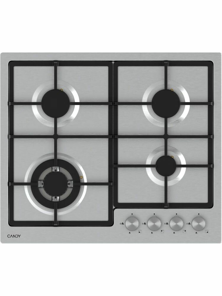 Варочная панель газовая Candy CHXM64CWX, нержавеющая сталь