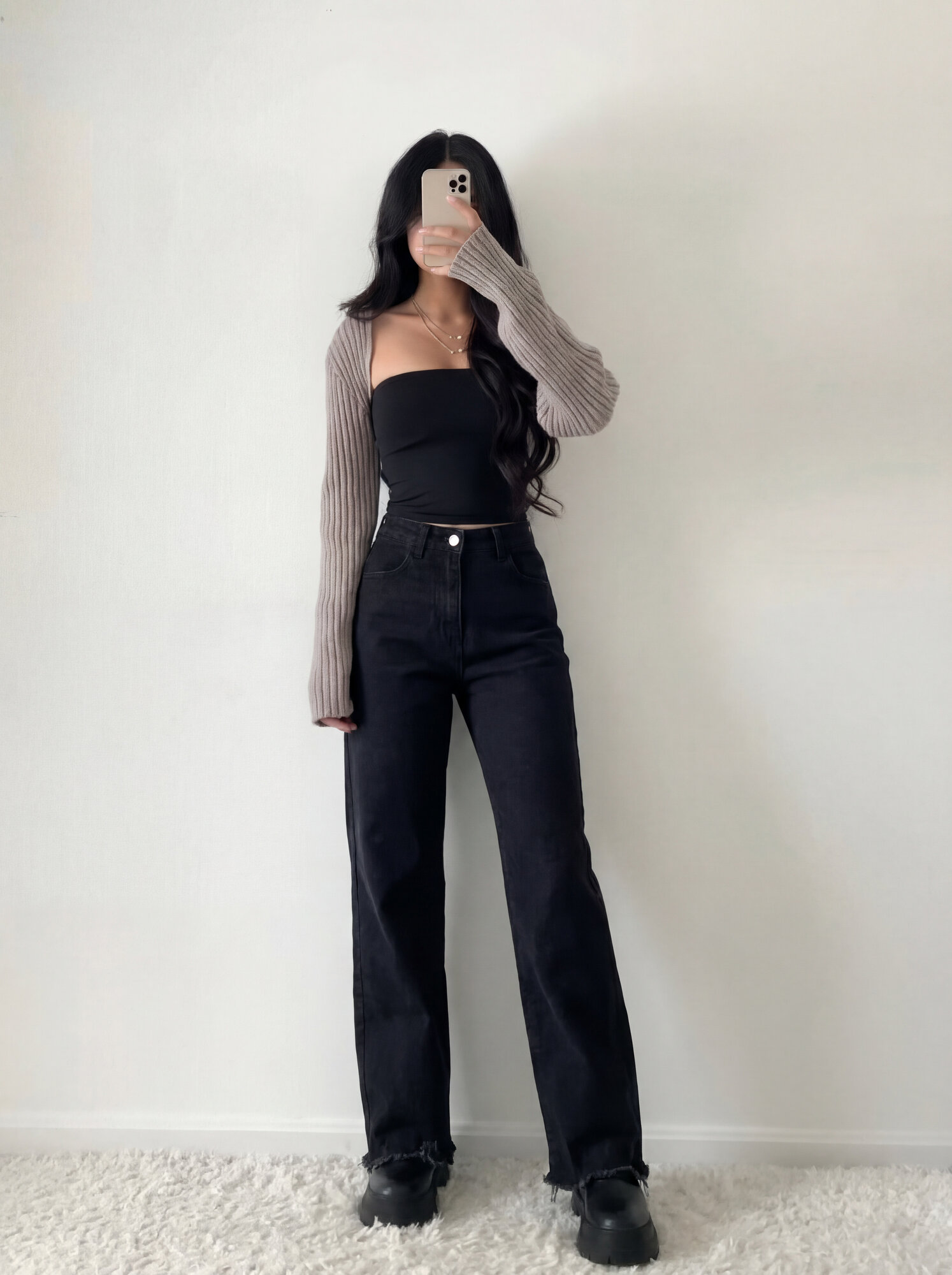 Джинсы палаццо 