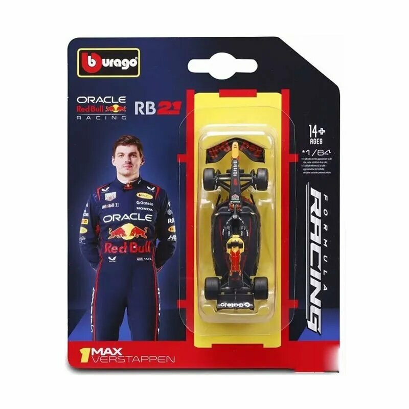 Новый на складе Bburago 1:64 2025 F1 Sf-25 Leclerc #16 Hamilton #44 Rb21 Verstappen #1 Mcl39 W16 сплав миниатюрные модели Diecast