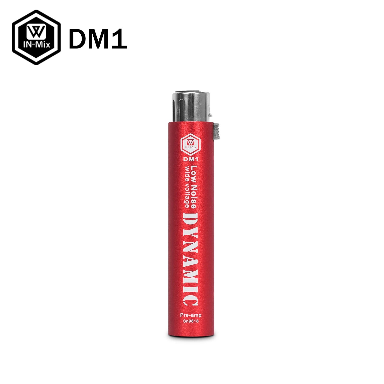 DM1 металлический усилитель микрофона DM1 Red