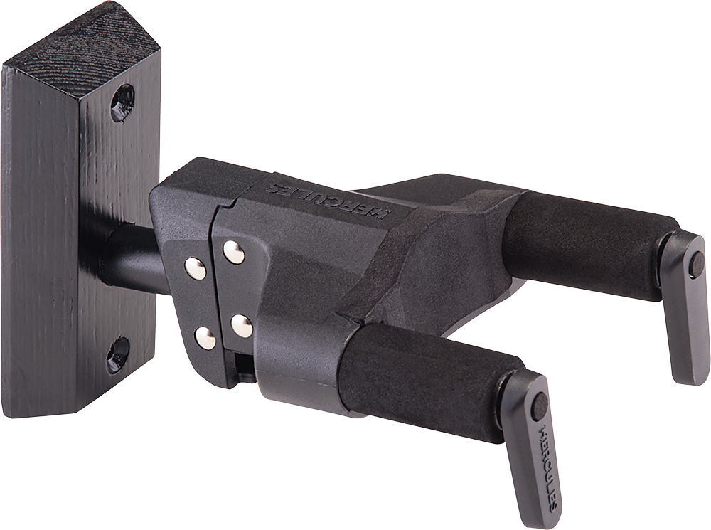 Настенный держатель, с автозахватом, HERCULES GSP38WBK Plus, черная