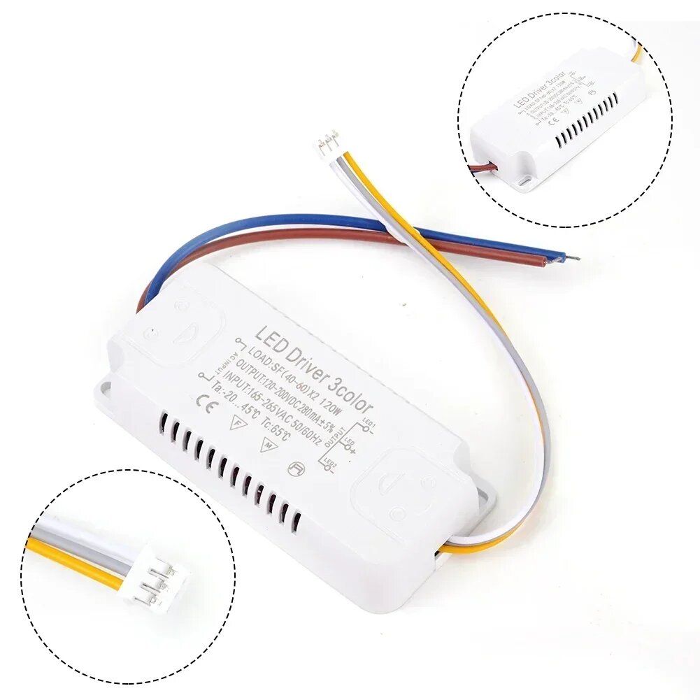 DAZZLEEX LED Driver 3 color 8-70W (40-60W)X2