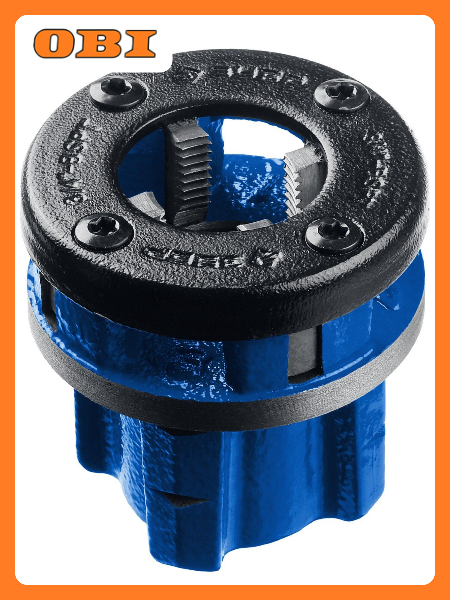 Клупп ЗУБР, для трубной резьбы, механический, 3/4", со сменными резцами