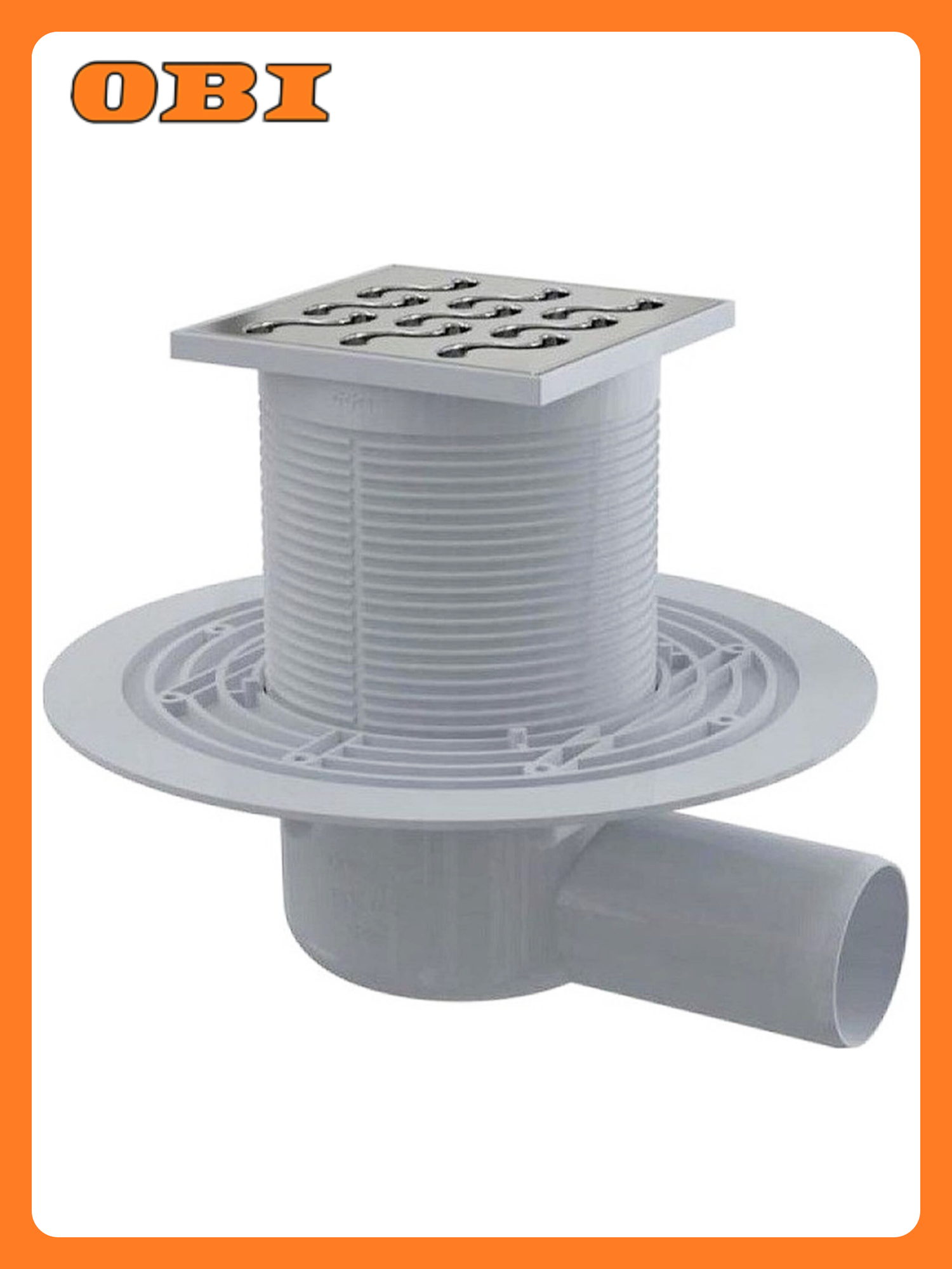 Трап водоотводящий AlcaPLAST APV102 105x105 мм