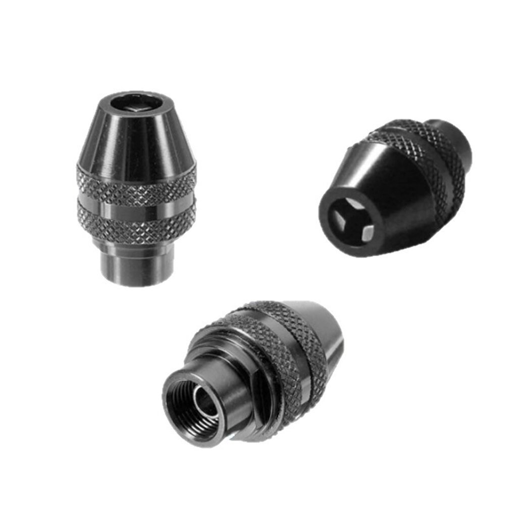 3 трехкулачковых сверлильных патрона диаметром 0,3-3,2 мм для электрошлифования