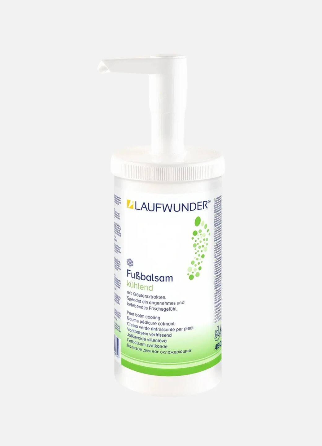 Бальзам для ног охлаждающий LaufwunderFoot balm cooling, 450 мл