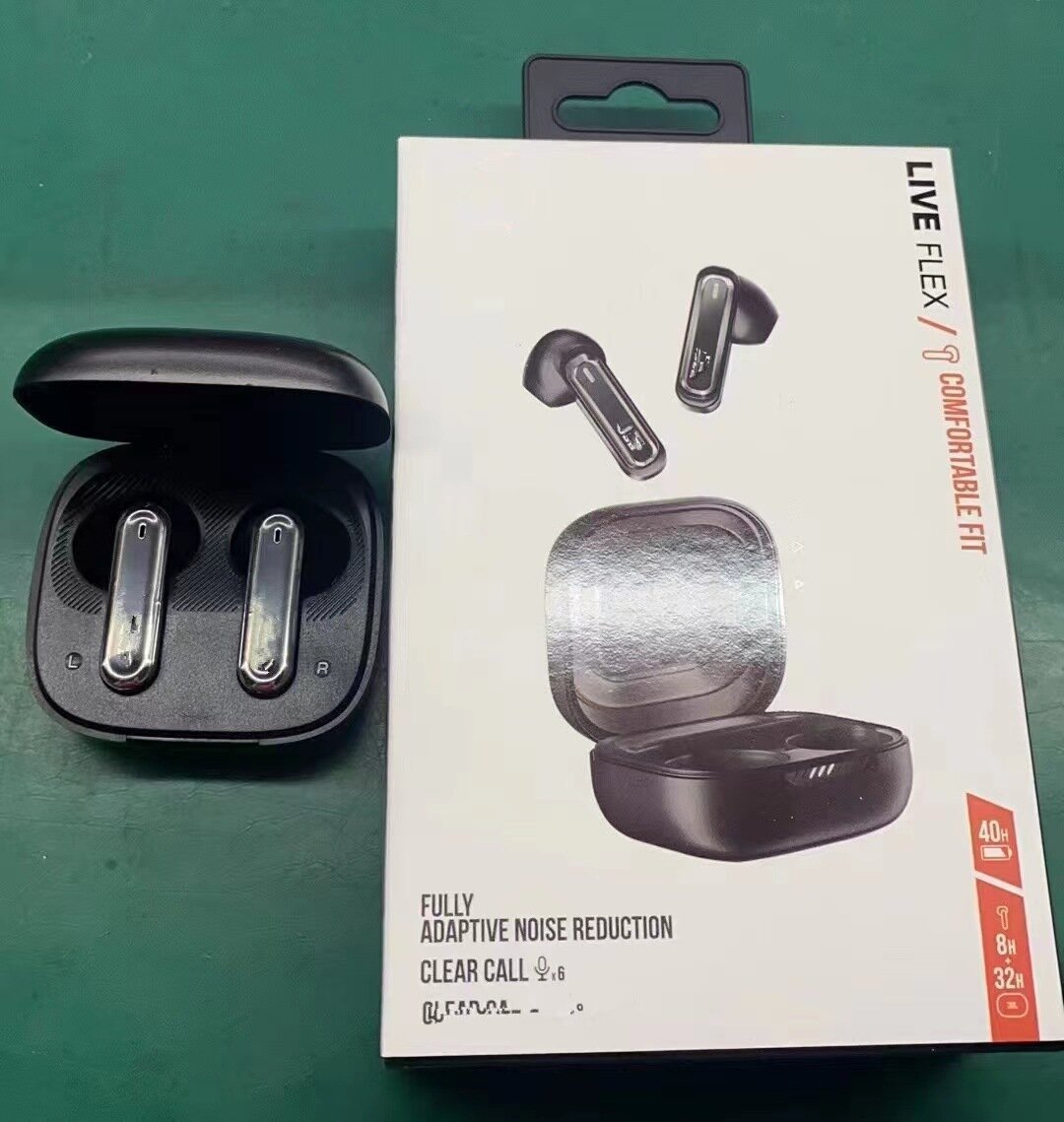 KLQ Bluetooth TWS полупроникающие басовые стерео LIVE FLEX
