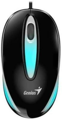 Мышь проводная Genius DX-Mini black, 1000dpi, USB (31010025400)