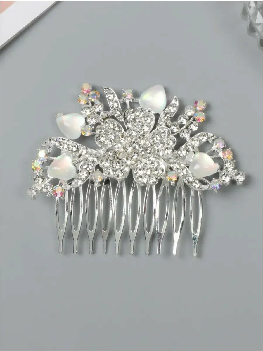 Гребень для волос "Джуди" 8х6 см,