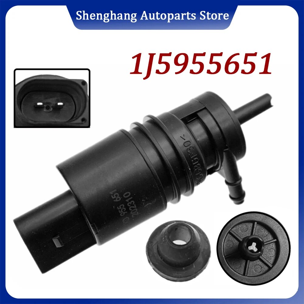 1J5955651 1K5955651 67128362154 Мотор насоса омывателя переднего стеклоочистителя для Audi для BMW Skoda Seat для VW Mercedes-Benz