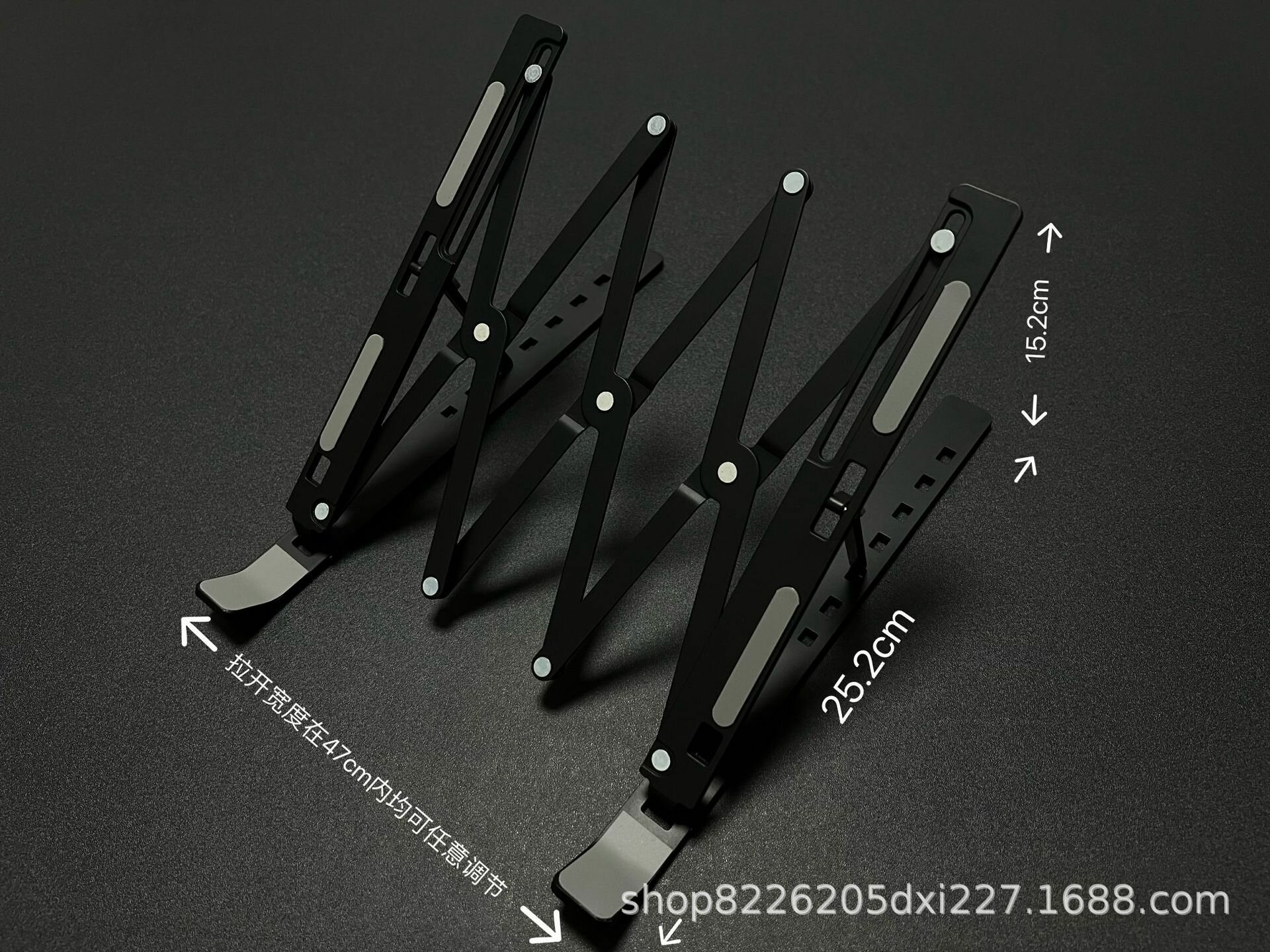 Алюминиевый сплав держатель для ноутбука плоский кронштейн 2-в-1 складной многоступентный регулируемый кронштейн оптом