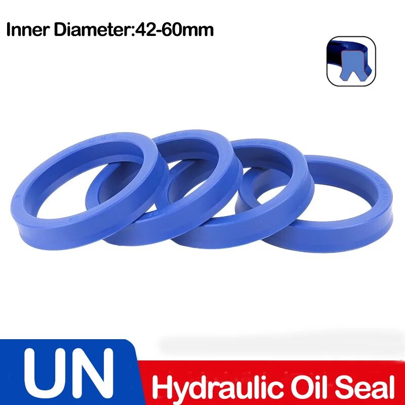 Полиуретановые гидравлические сальники ID 42/45/48/50/55-60 мм 50x60x7
