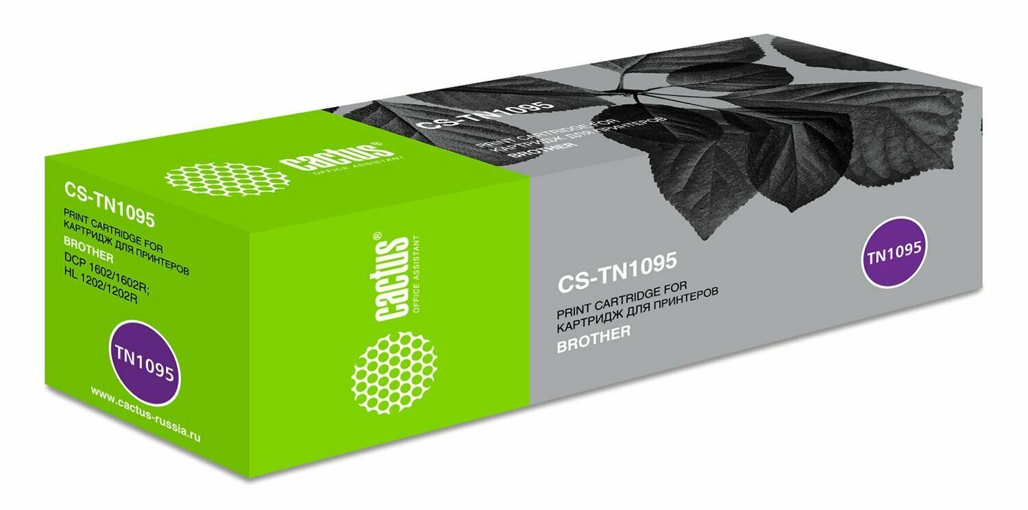 Тонер-картридж Cactus CS-TN1095 черный