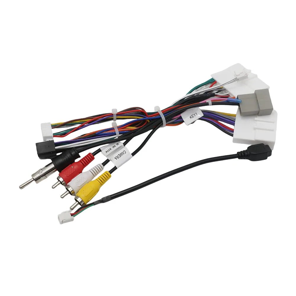 Декодер Canbus Box NS-SS-04A для Nissan Qashqai Teana Kicks X-Trail NP300 Rogue Поддержка 360 Функция камеры 16-контактный Android-радио Only Cable