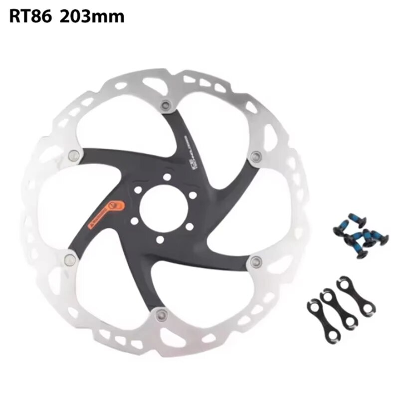 SHIMANO DEORE SM-RT86 Дисковые тормозные диски 160/180/203 мм RT86 203mm 1pcs