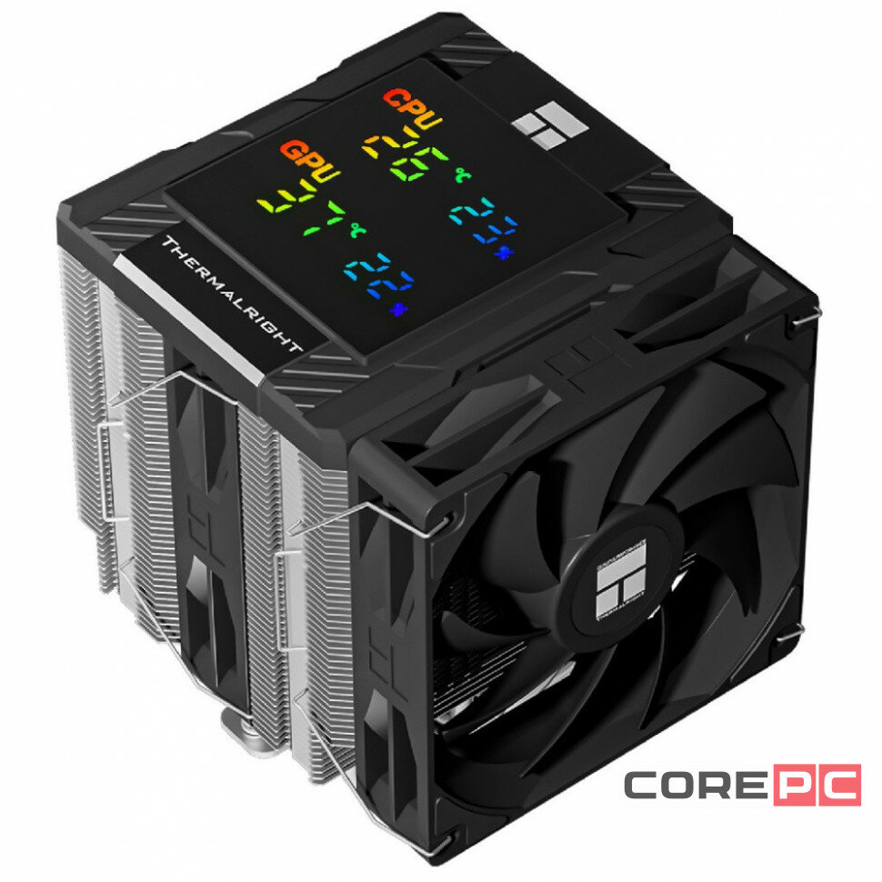 Кулер для охлаждения процессора Thermalright Peerless Assassin 120 Digital Black (TRPA120DB)