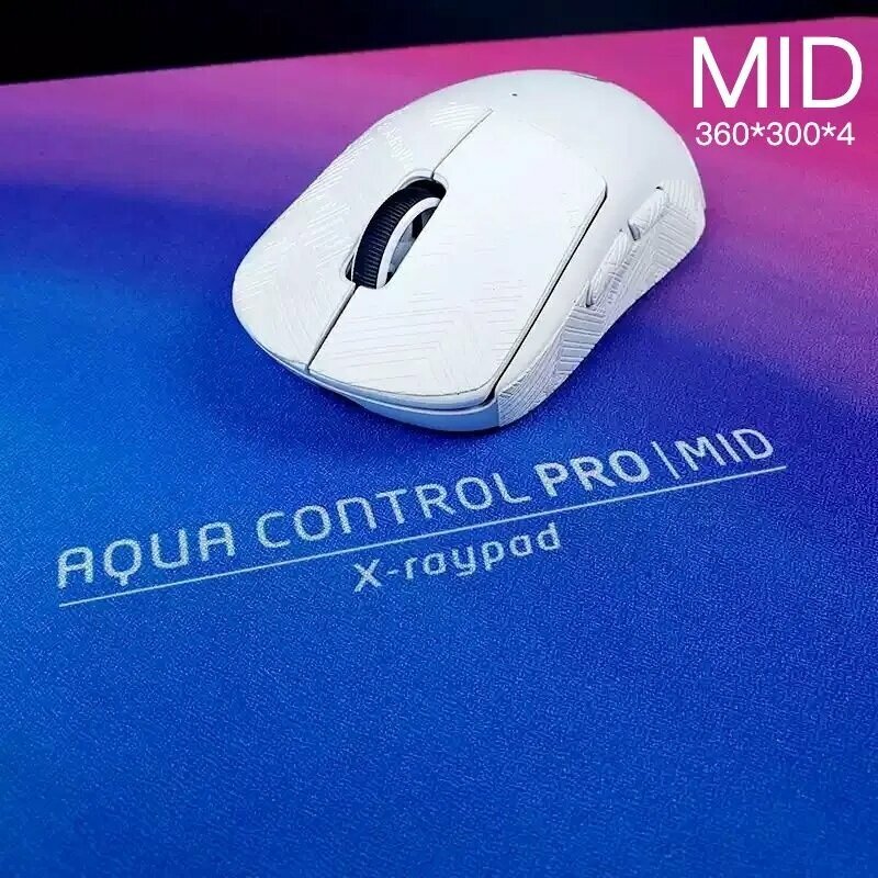 X-raypad Коврик для мышки, L, розовый, лазурный