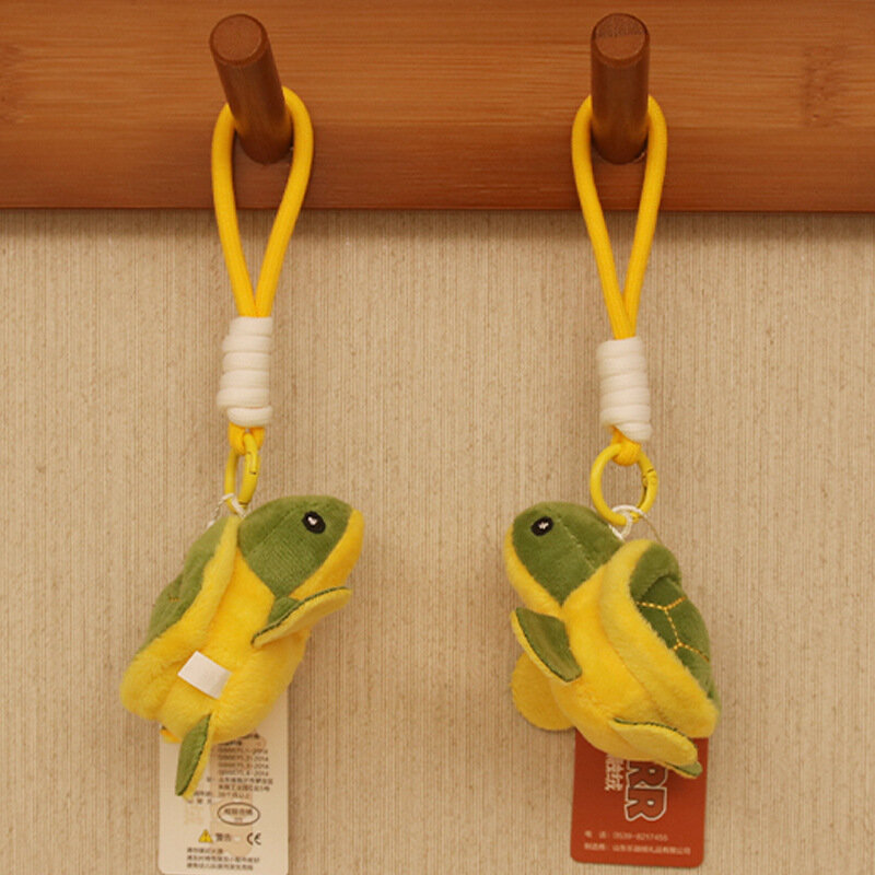 4-дюймовая креативная мультяшная плюшевая игрушка-брелок в виде кулона для игрового автомата, подарок для девочки.