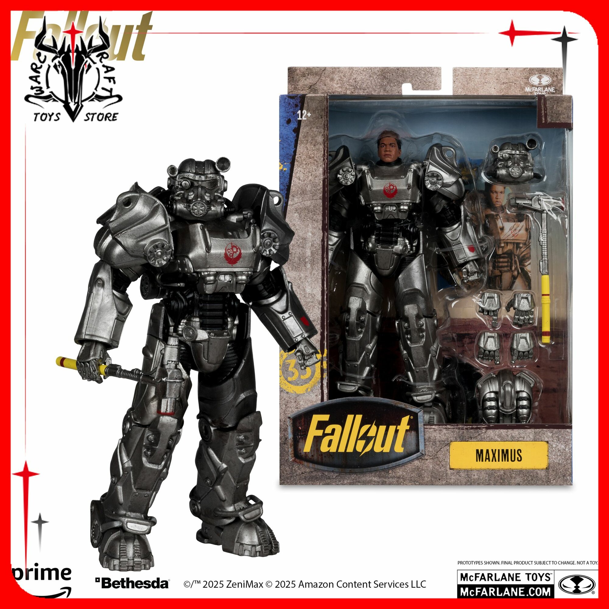 Макфарлейн игрушки Fallout TV максимус 7- дюймовый экшн-фигура