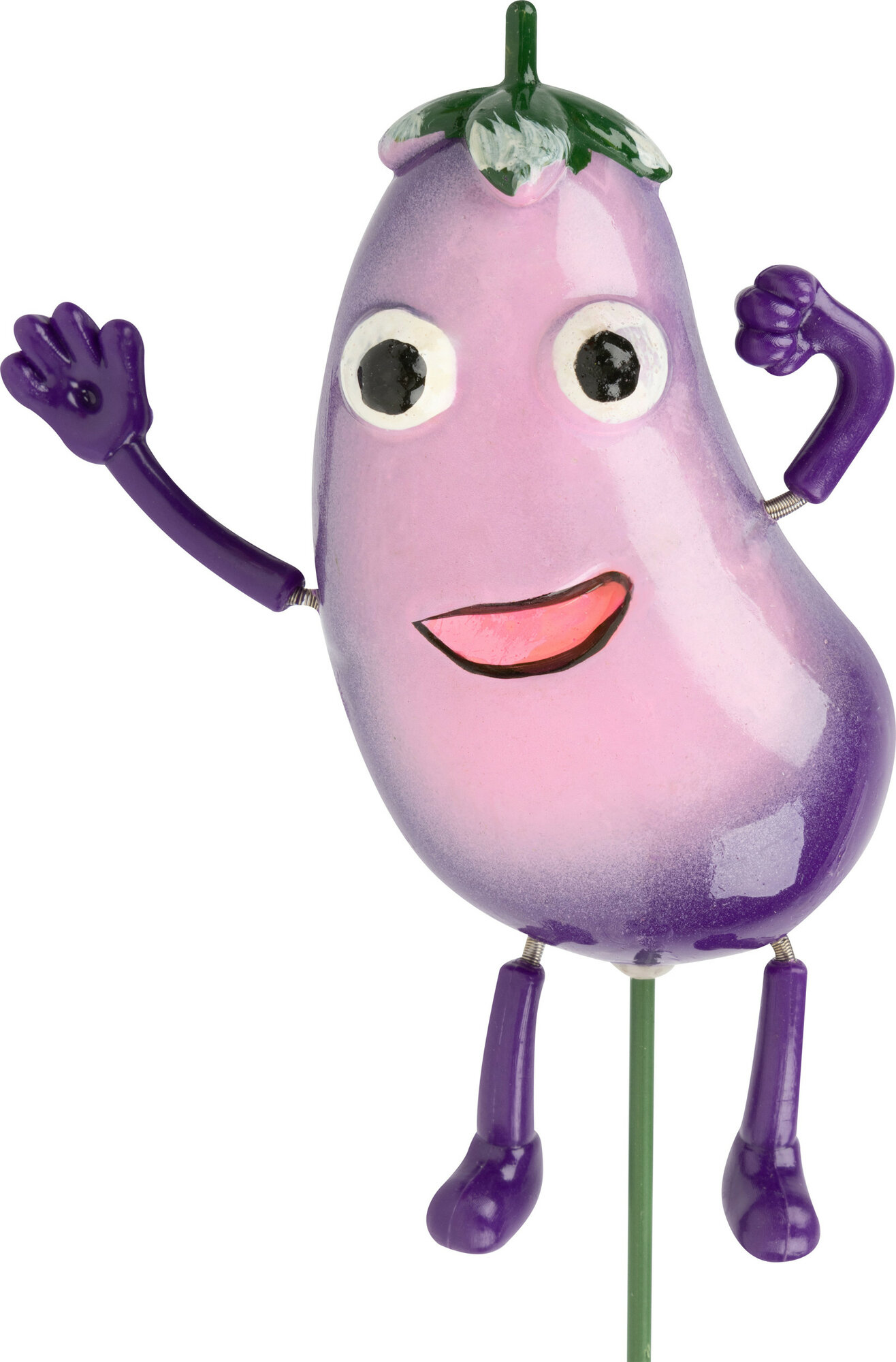 Декоративный садовый штекер PARK "Баклажан здоровяк", 6x12x58 см, фиолетовый