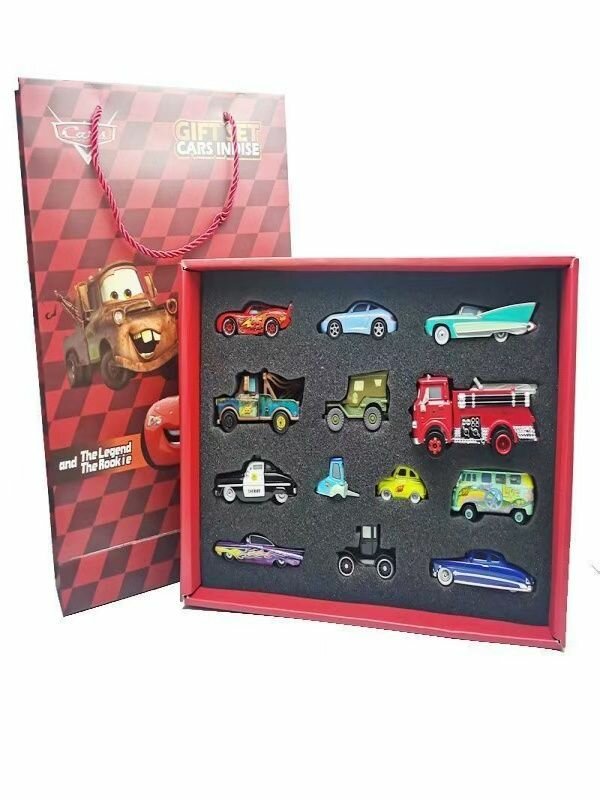 Car Story, инерционный игрушечный автомобиль из сплава, 13 шт, подарочная коробка