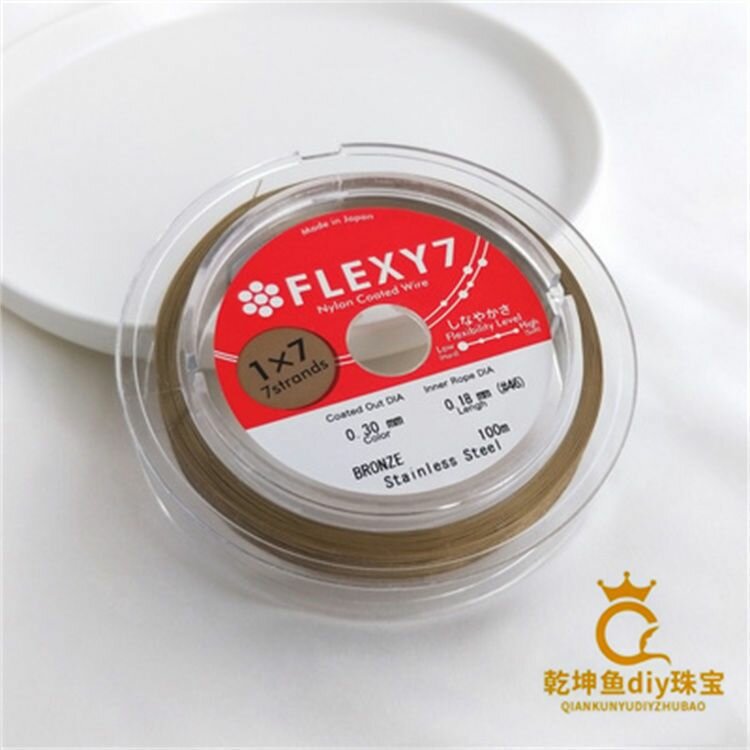 Импортная японская жемчужная нить, золотая нить, мягкая нить, стальная нить, браслет, ожерелье, чокер, нить для бисера, аксессуары для DIY, плетеная веревка