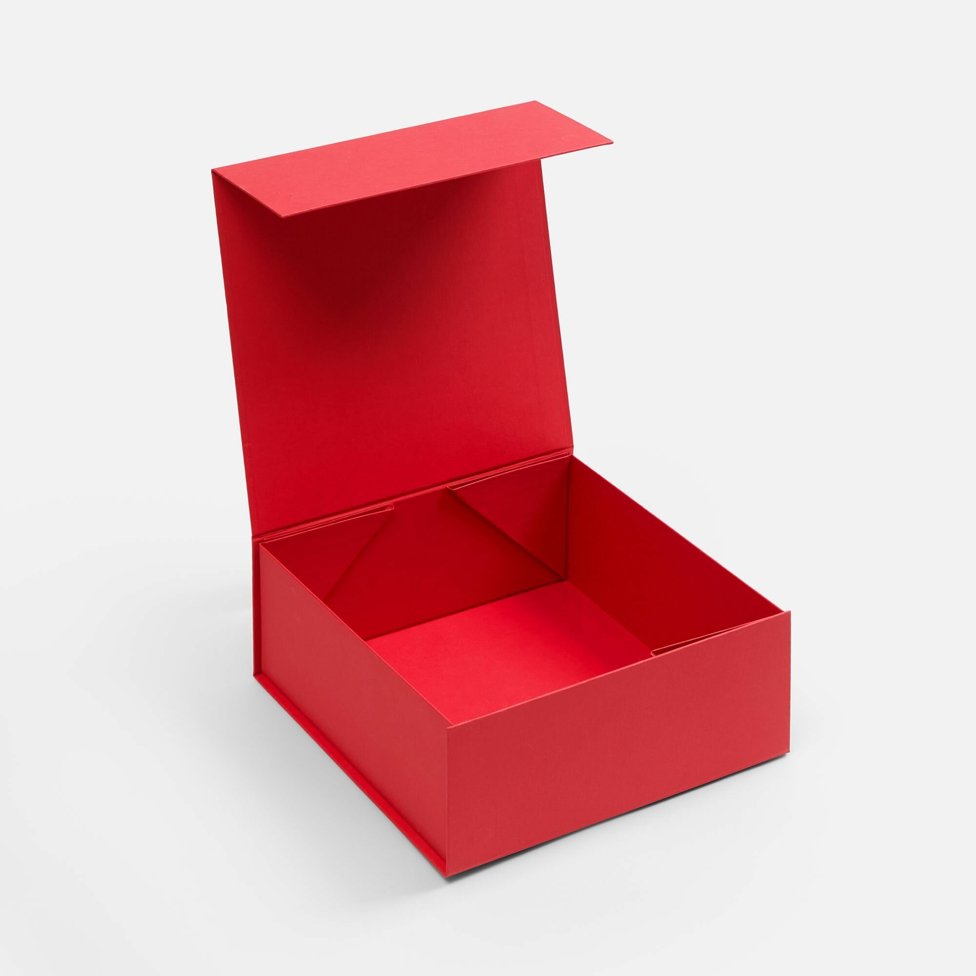 Коробка подарочная для хранения магнитный замок складная 28x29x11,5, красная, упаковка подарка на День Рождения на Новый год