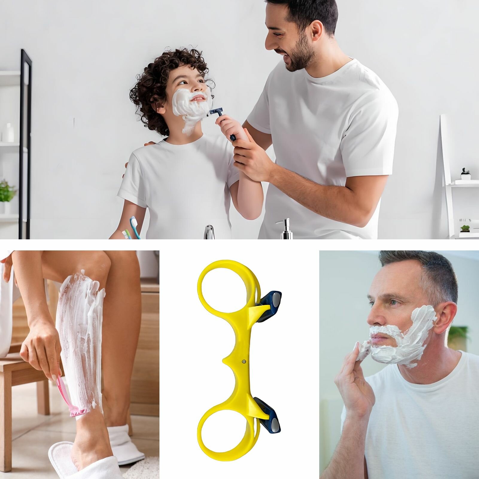 Главная бритва для мужчин, лысой головы