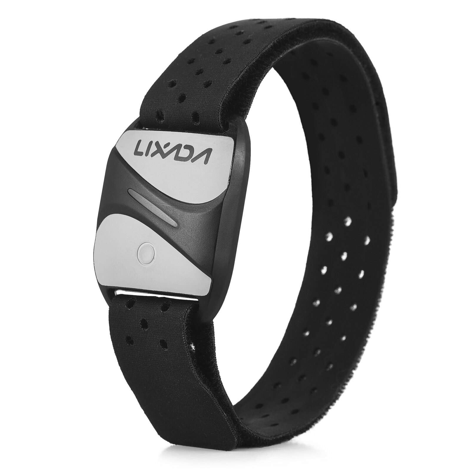 Гарнитур для измерения пульса, точный, портативный, для упражнений, бега, совместимый с устройствами BT и ANT+, iOS, Android телефонами, спортивными часами, тренажерами, велокомпьютерами, 1 шт, IP67, ремешок 350мм регулируемый, ширина 22.5мм, батарея