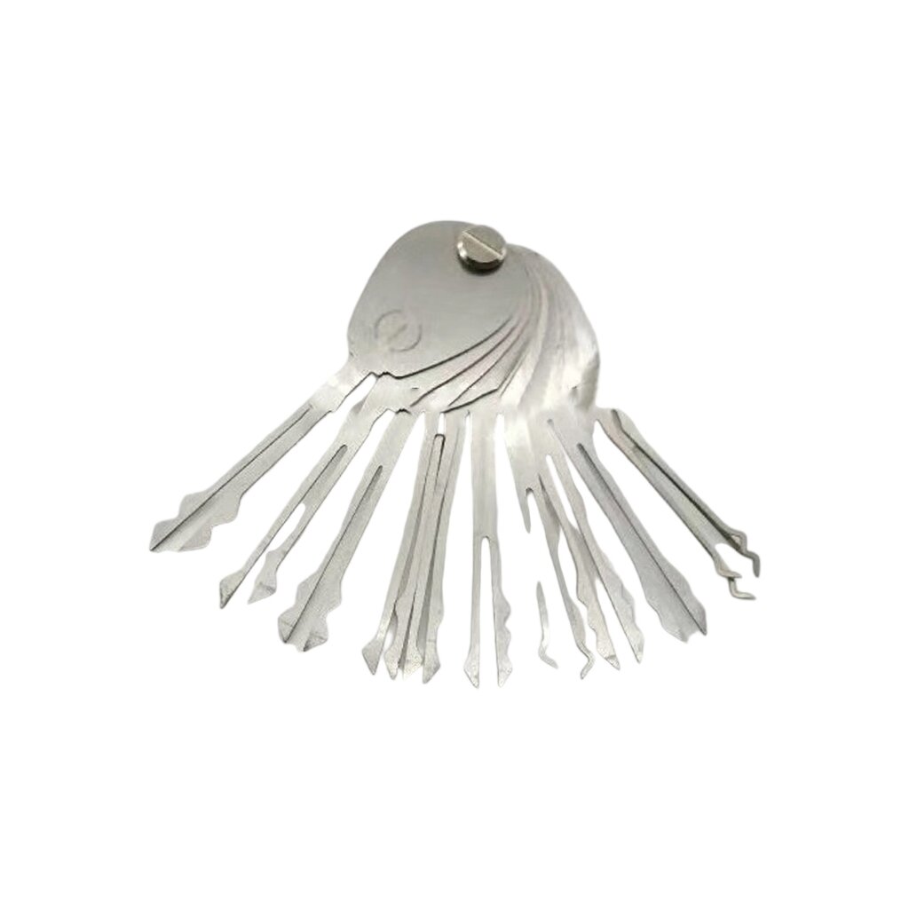 Автомобиль Отпирает Дверь Открытым Ключом Двусторонний Джигглер-Ключ Для Открывания Дверного Замка Инструмент Универсальной Конструкции Из Нержавеющей Стали