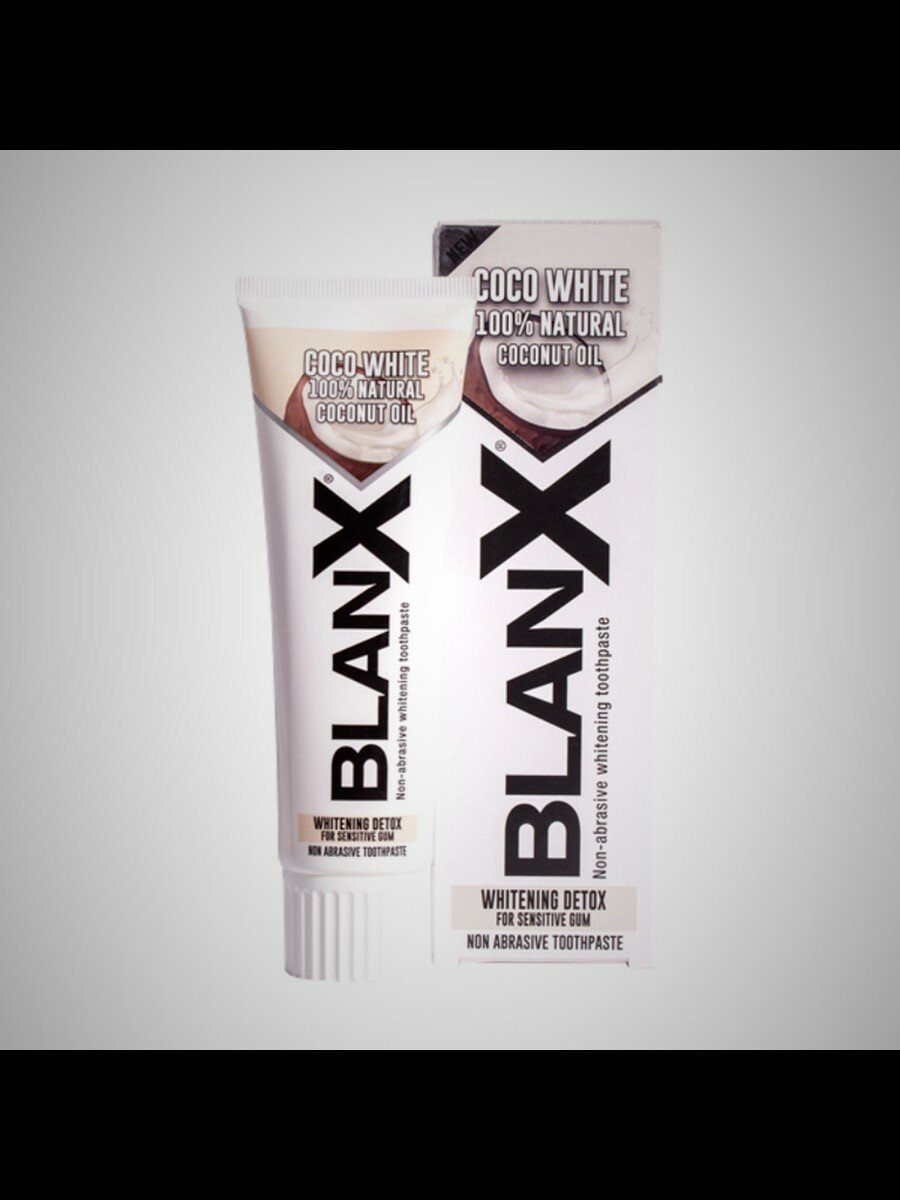 BLANX Coco White Toothpaste, Зубная паста Кокос 75 мл