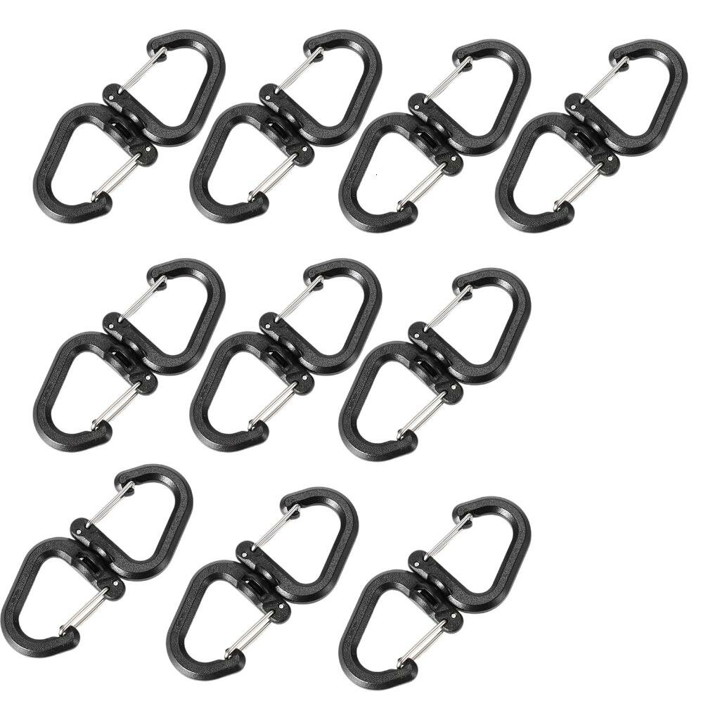 Двойной карабин с поворотом на 360 градусов, Стиль А