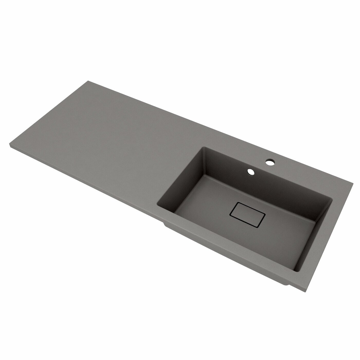 Раковина Florentina Аванти 1200R 120x48 10.310.0R120.307 серый шелк