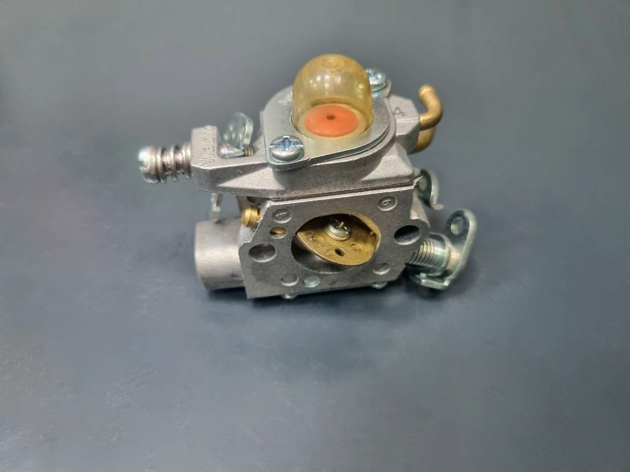 Карбюратор в сборе Walbro WT 718 B, для бензопилы Интерскол ПЦБ-16/38Л, оригинал, арт.23054003/2