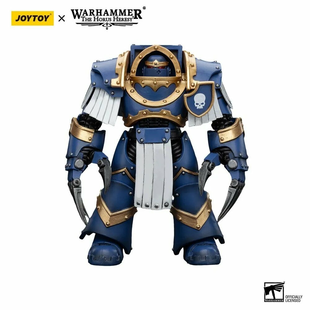JOYTOY Warhammer 30K Ultramarines Cataphractii Squad Terminator with Lightning Claws 1/18 Подвижная фигурка коллекция игрушек