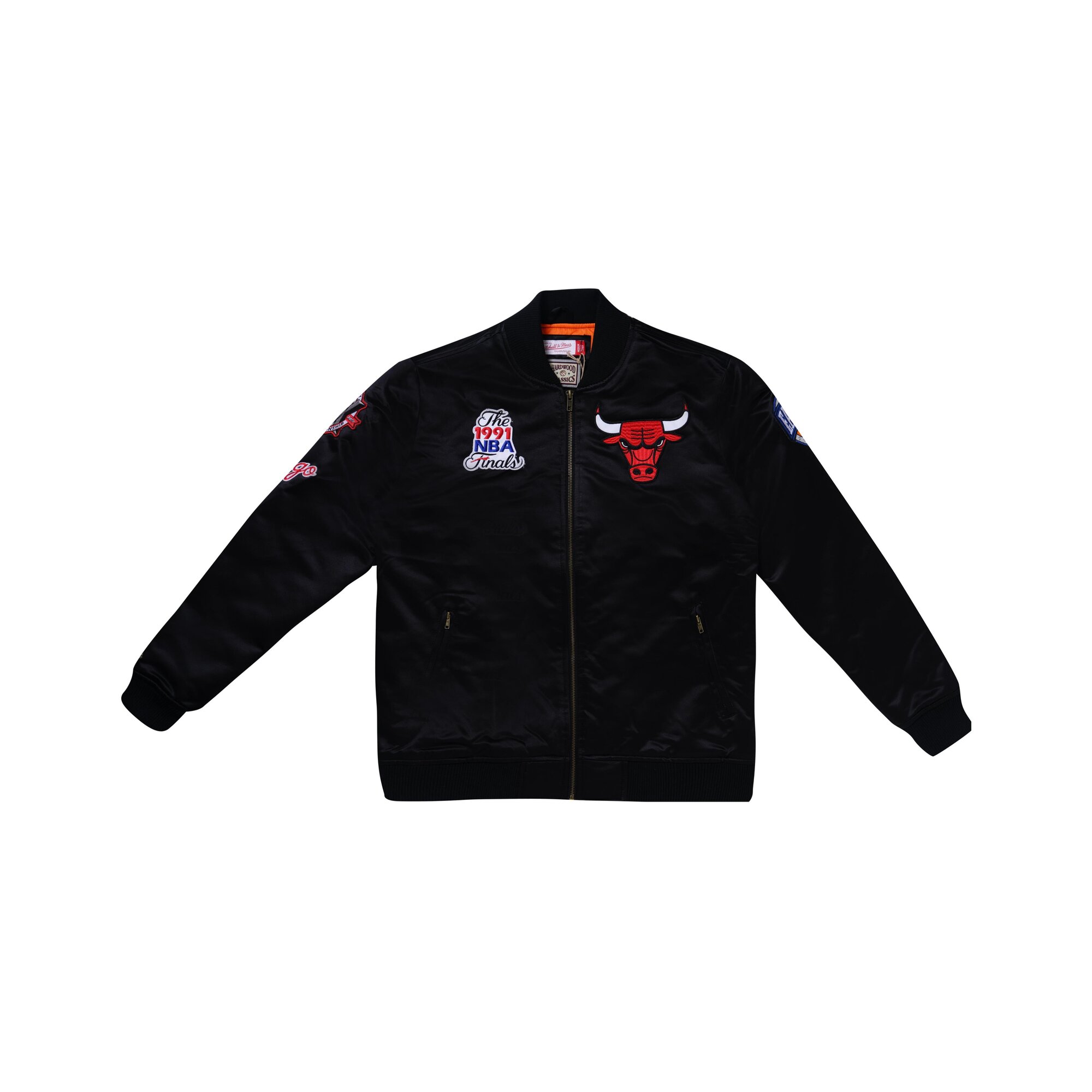 Куртка Mitchell & Ness, размер XXL, черный — фото 1