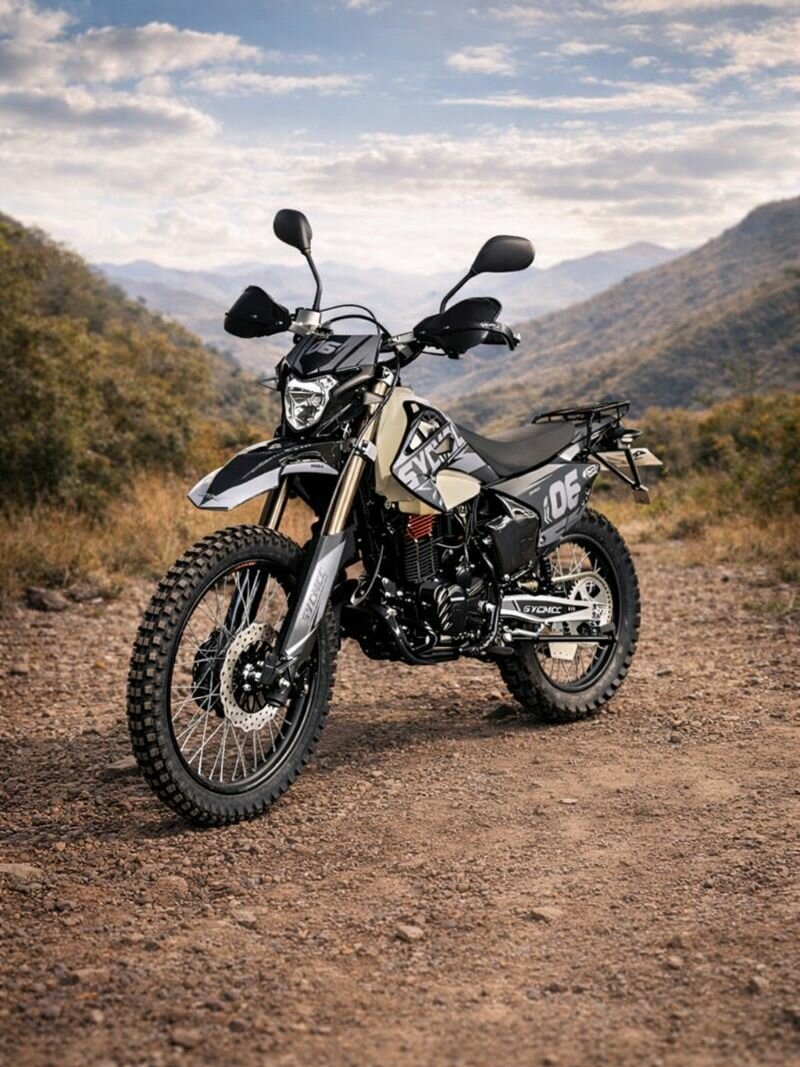 Эндуро мотоцикл 300 кубов, с гик-стартером , до 130 км/ч, для эндуро, мотокросса, бездорожья