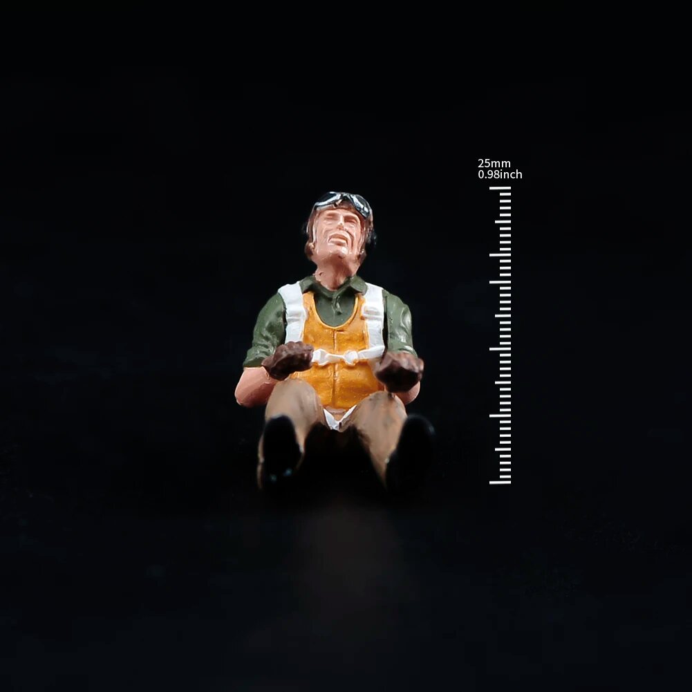 Миниатюры MAK 1/48 Пилот Второй мировой войны Model 2