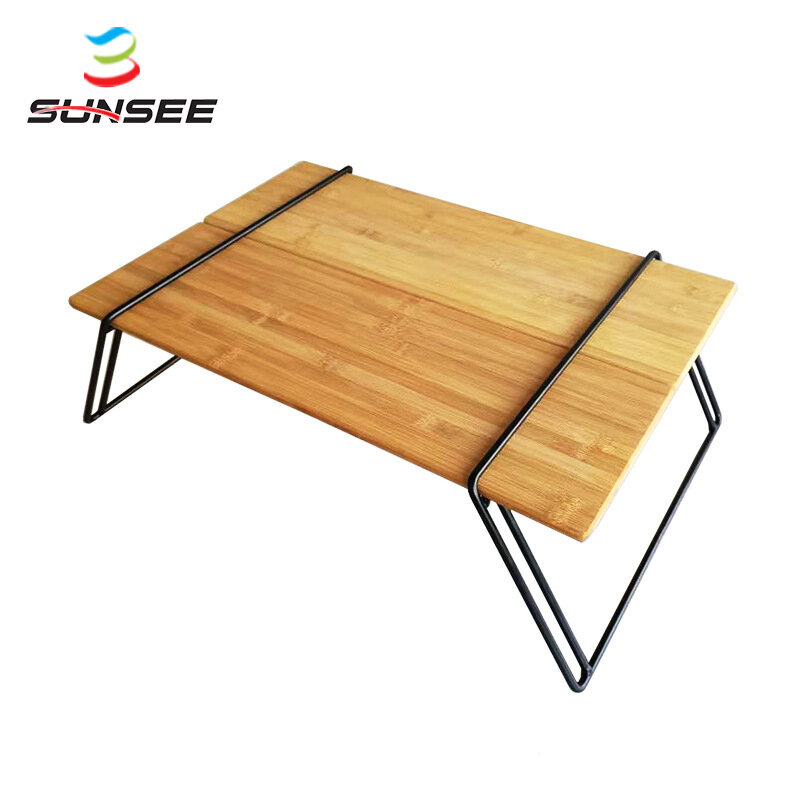 Горячая продажа уличного стола SG для самостоятельных туров, портативный стол, изделие из массива дерева, походные принадлежности, современный простой пикниковый столик