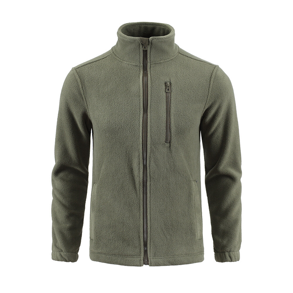 Камуфляжная флисовая куртка ESDY, утолщенная, теплая, из полярного флиса, мягкая куртка с внутренним подкладом, кардиган, тактическая куртка для мужчин, пригодная для ношения на улице