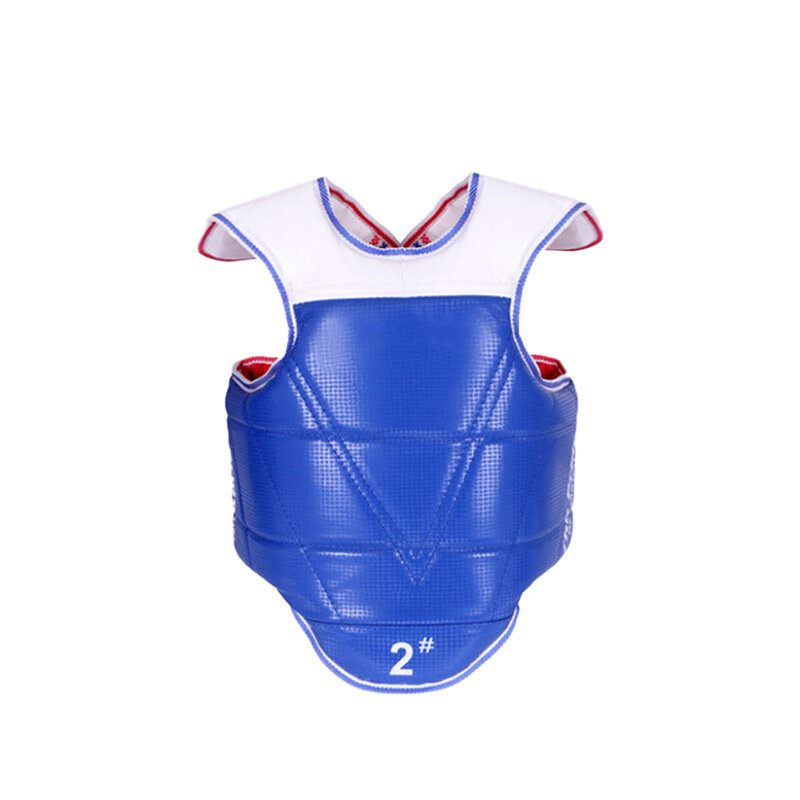 Защитное снаряжение для бокса, защитник груди для тхэквондо, спортивное оборудование для детей и взрослых, защитник груди для соревнований по тхэквондо и саньда
