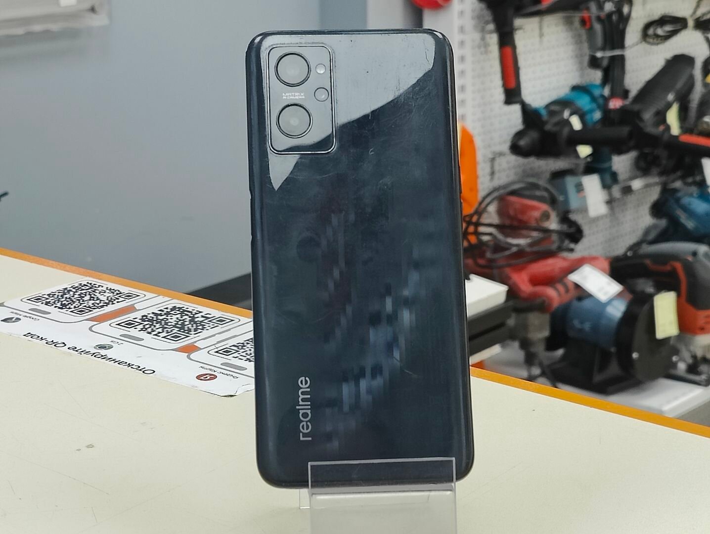 Смартфон realme 9i 4/128 ГБ 5000мАч, 90Гц, FullHD+ ,6,6", Стереодинамики Android 13, б/у, уценка