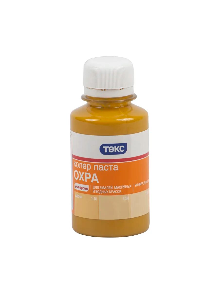 Паста колер паста универсальная, охра №9 (0,1л)